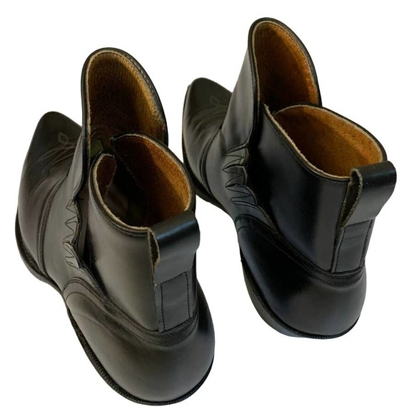 Boulet Boots | Shoes | Vintage Boulet Mens 8 Western Ankle Boot Black ...